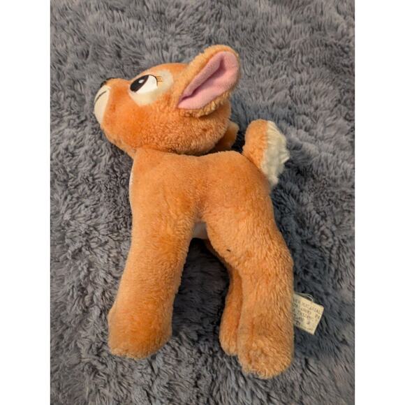 Disney | Toys | Vintage Walt Disney 985 Bambi Plush Faline Deer Stuffed ...